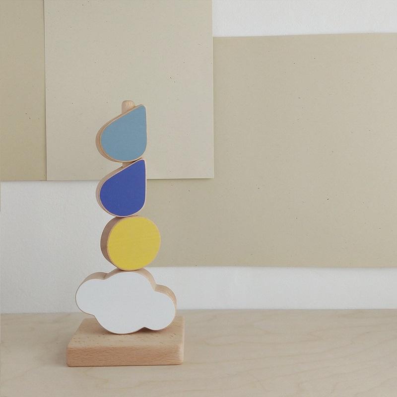 "Catch The Cloud" Stacking Toy – thetinycrate